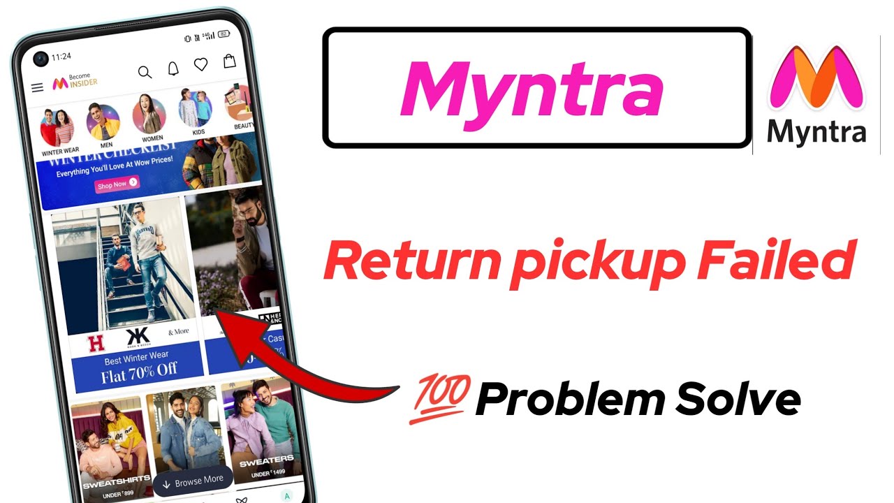 Return pickup failed myntra - YouTube