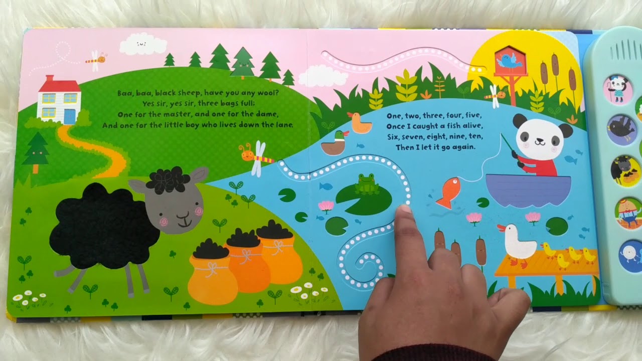 Usborne Baby s Very First Nursery Rhymes Play Book YouTube Usborne Baby s Very First Nursery Rhymes Play Book YouTube
