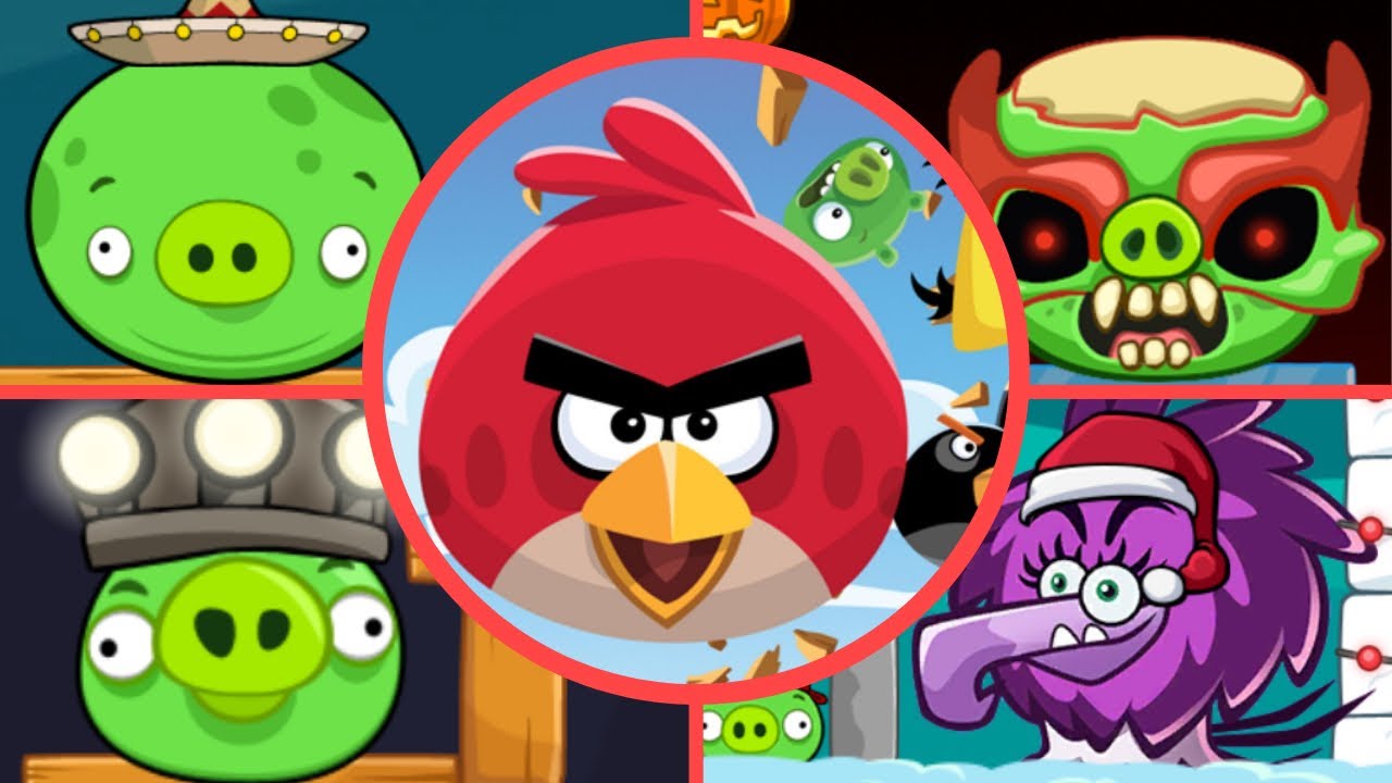 Angry Birds Maker Custom 33 - All Bosses (Luta dos Bosses) - YouTube
