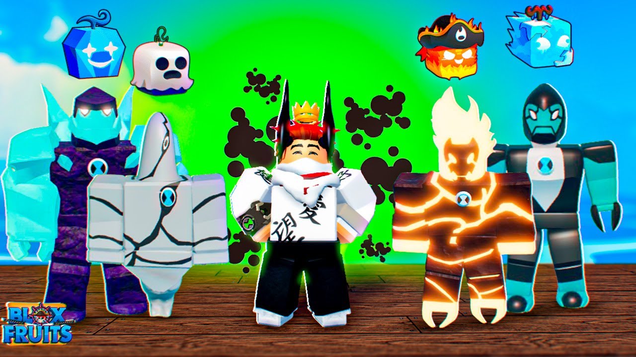 E Se Cada Fruta do Blox Fruits Fosse um Alien do Ben 10 - YouTube