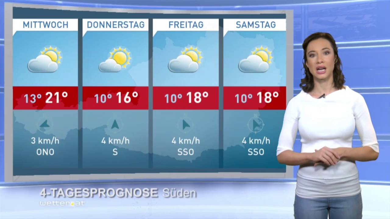OE24.TV - Das Wetter der nächsten 4 Tage für Österreich (19.9.2016 ...