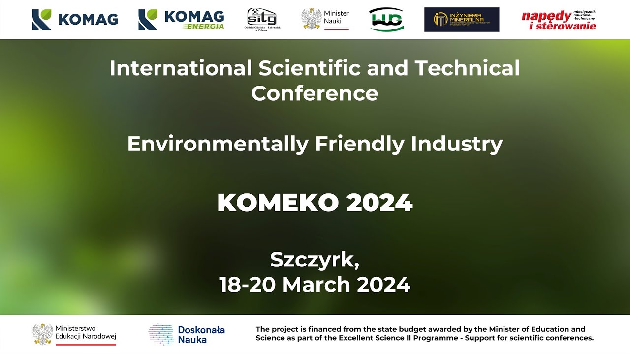 KOMEKO 2024 - International Scientific and Technical Conference ...