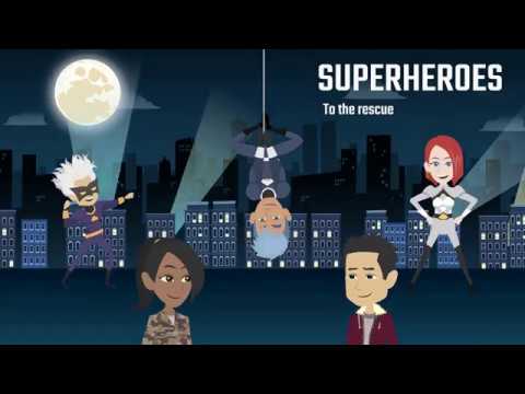 SUPERHEROES To the Rescue | Daily English Conversations | Let's Speak ...
