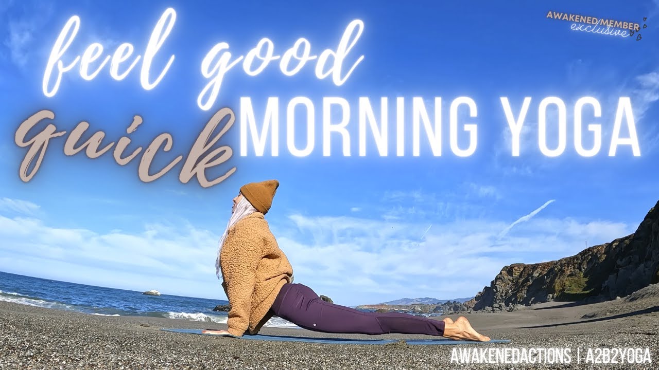 Quick 10 min Feel Good Morning Flow - YouTube