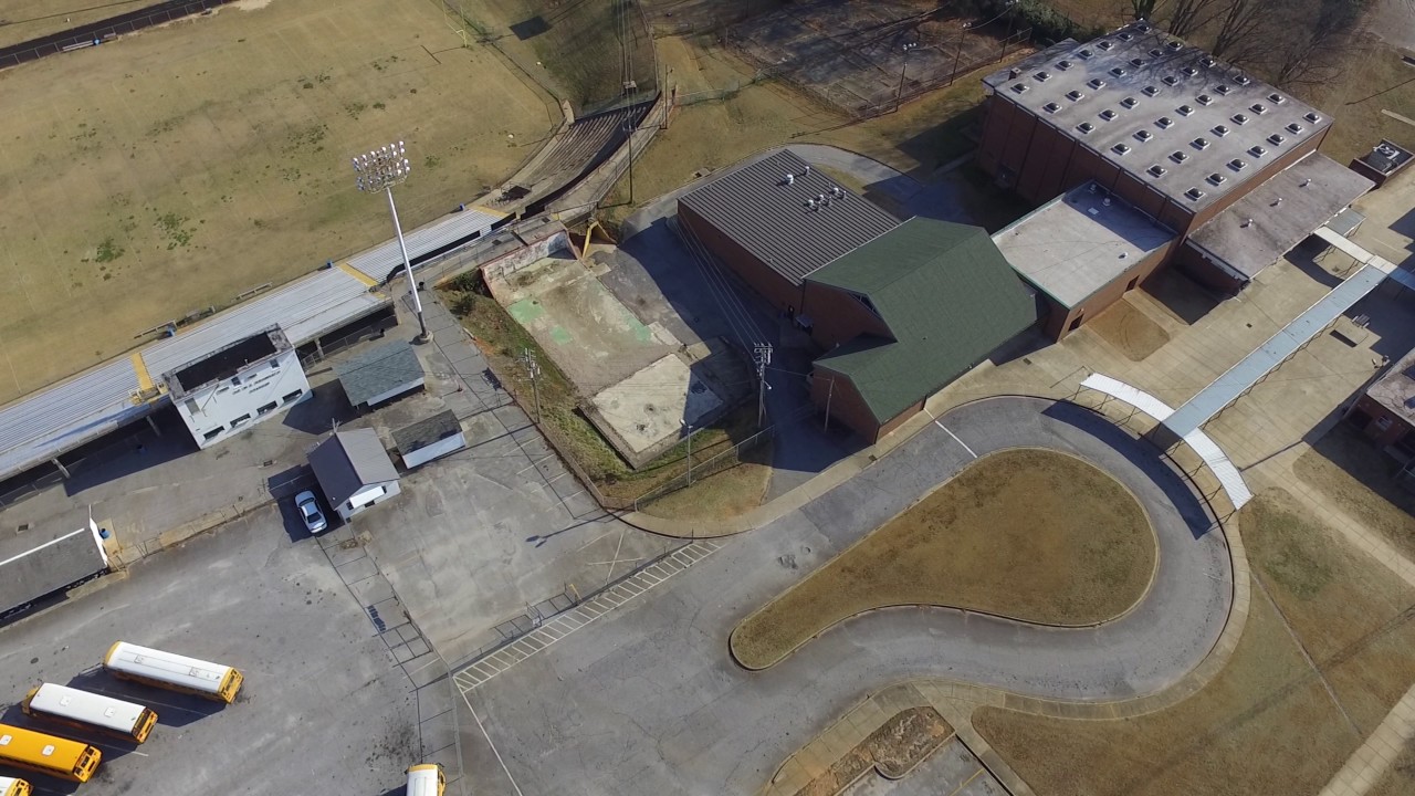 Gaffney Middle School Drone (Raw) - YouTube