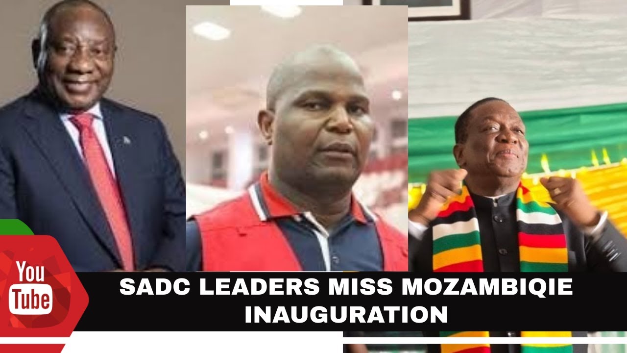 SADC leaders Miss Mozambiue's Chapo Inauguration | The region is ...