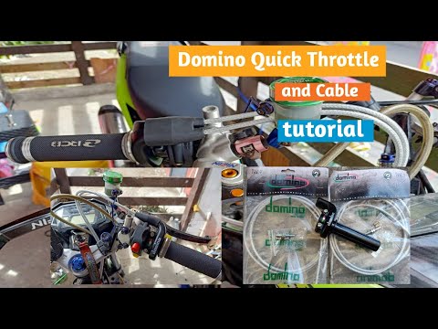Domino Quick Throttle and Cable (universal) DIY installation - YouTube
