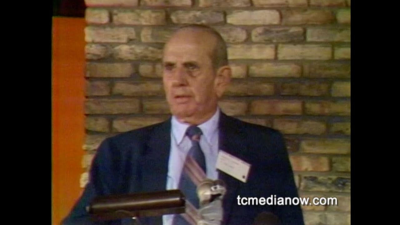Stanley E Hubbard, Minnesota Broadcasters Association Forum 19?? - YouTube