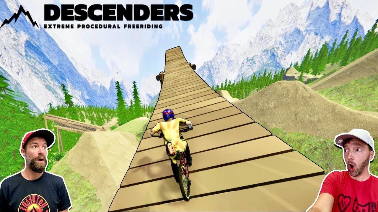 I FOUND A 1,000 FOOT SUPER RAMP! / Descenders - YouTube