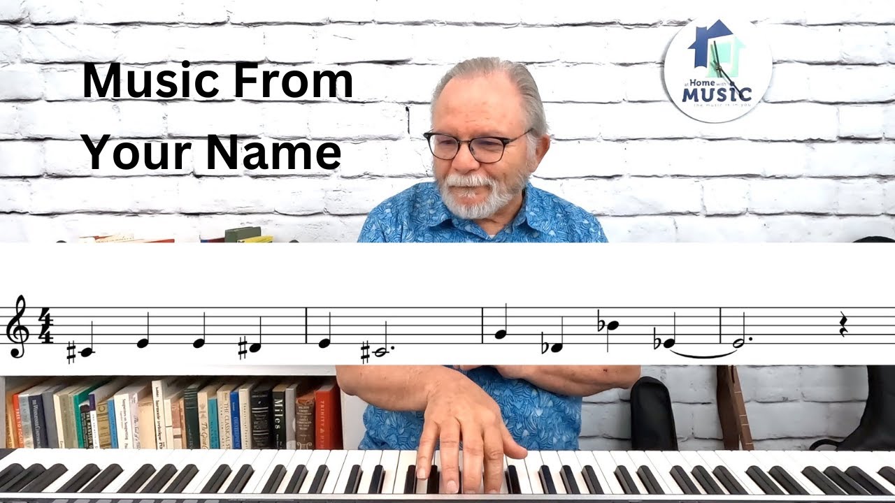 Making Music From ANY Name (Using ALL the notes!) - YouTube