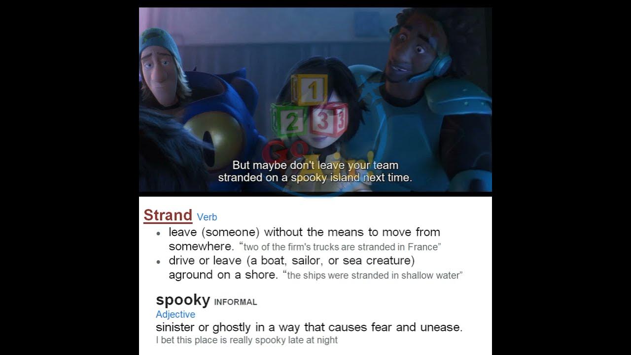Strand Spooky Meaning Pronunciation Illustration Vocabulary strand-spooky-meaning-pronunciation-illustration-vocabulary
