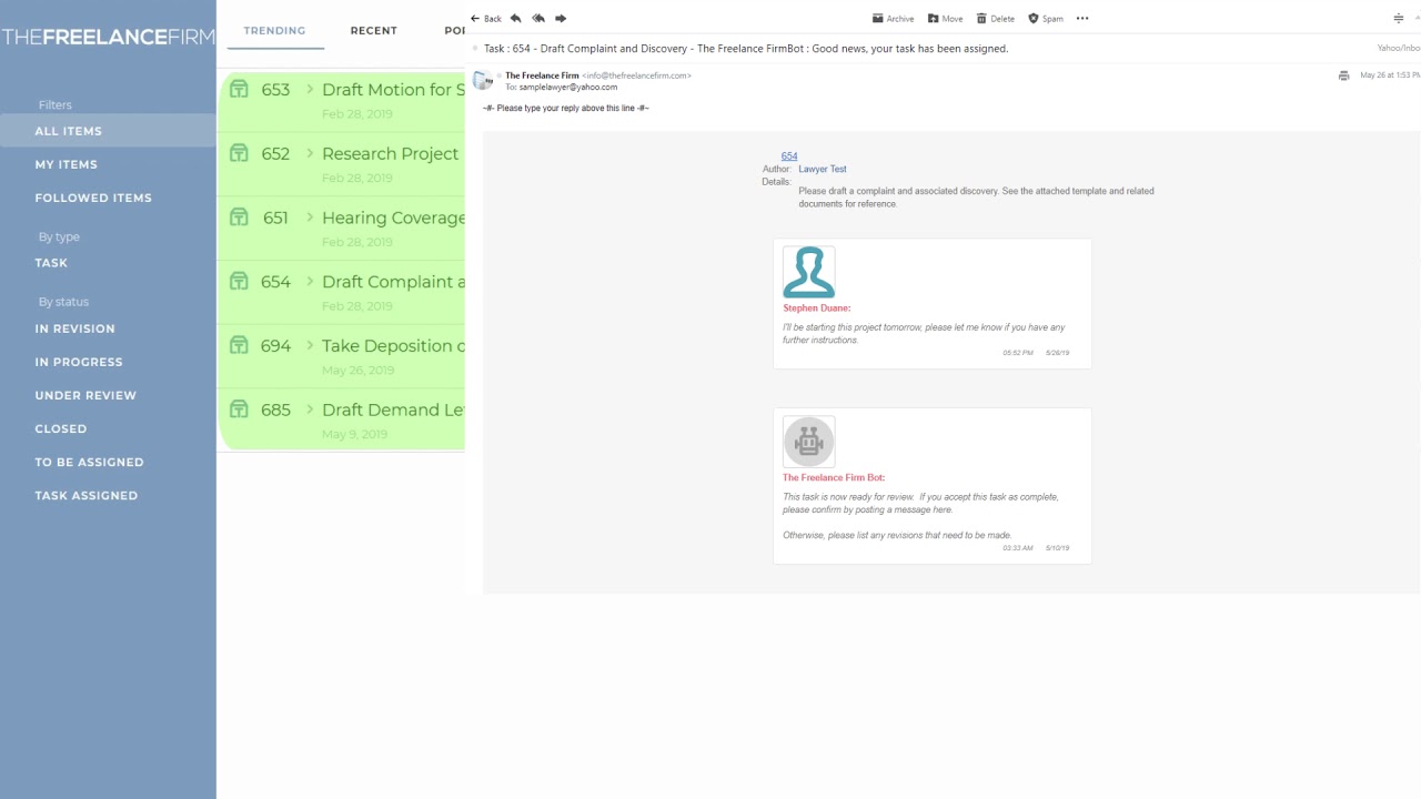 The Freelance Firm - How to Create an Account and Use Our Client Portal ...