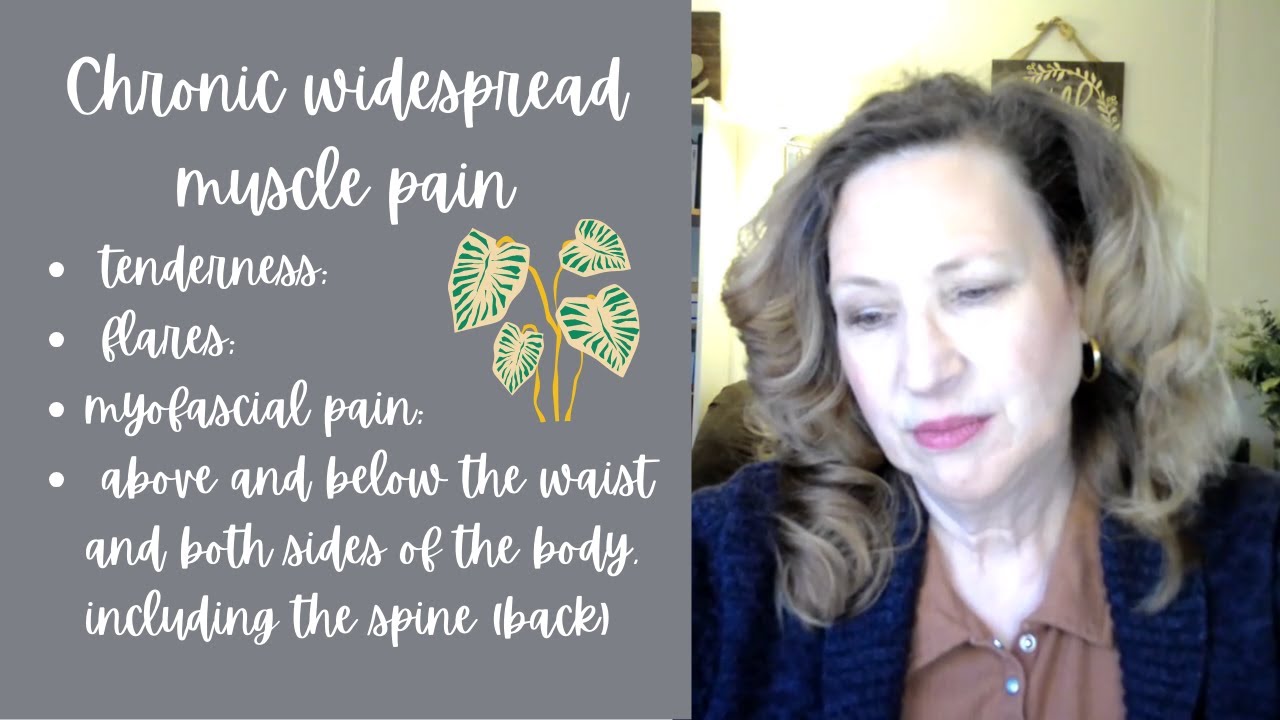 Chronic widespread muscle pain and fatigue. Pt. 2 of "The 8 Types of ...