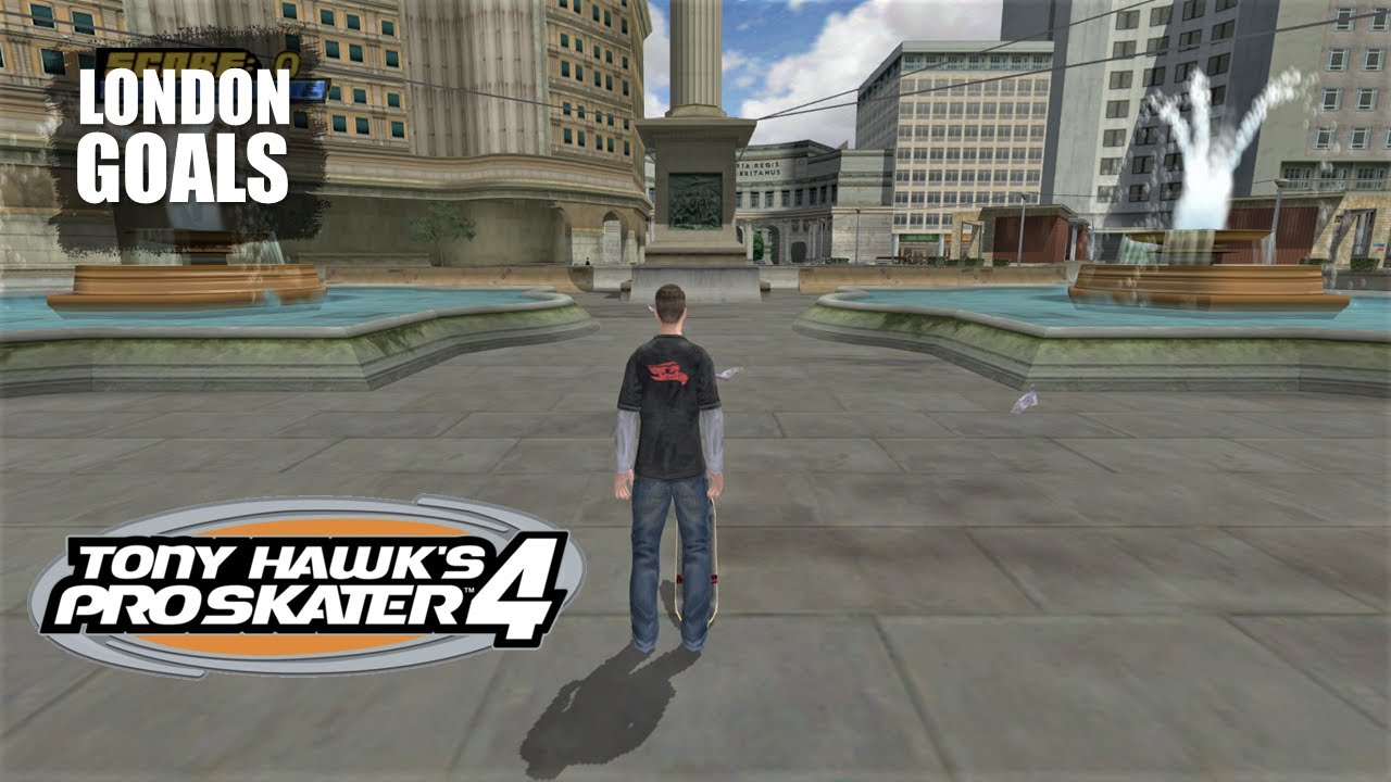 Tony Hawk's Pro Skater 4 (PS2) - London: Goals - YouTube