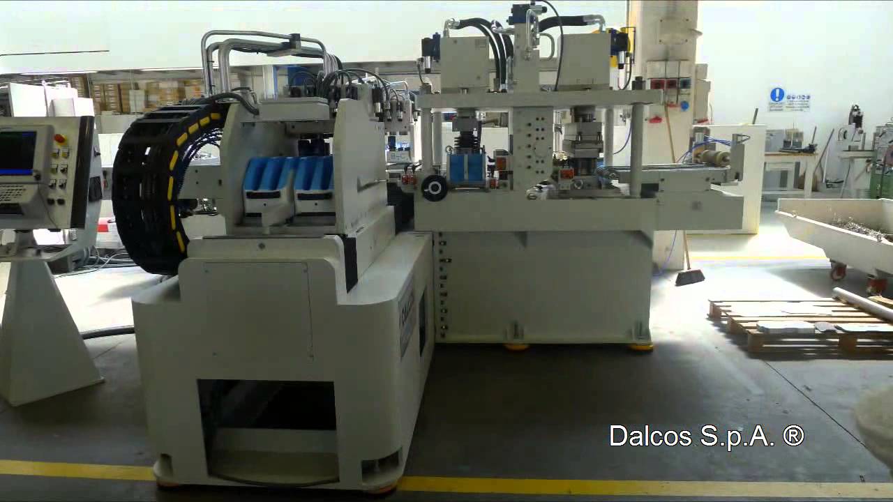 Coil fed punching machine Dalcos PXN 500 - YouTube