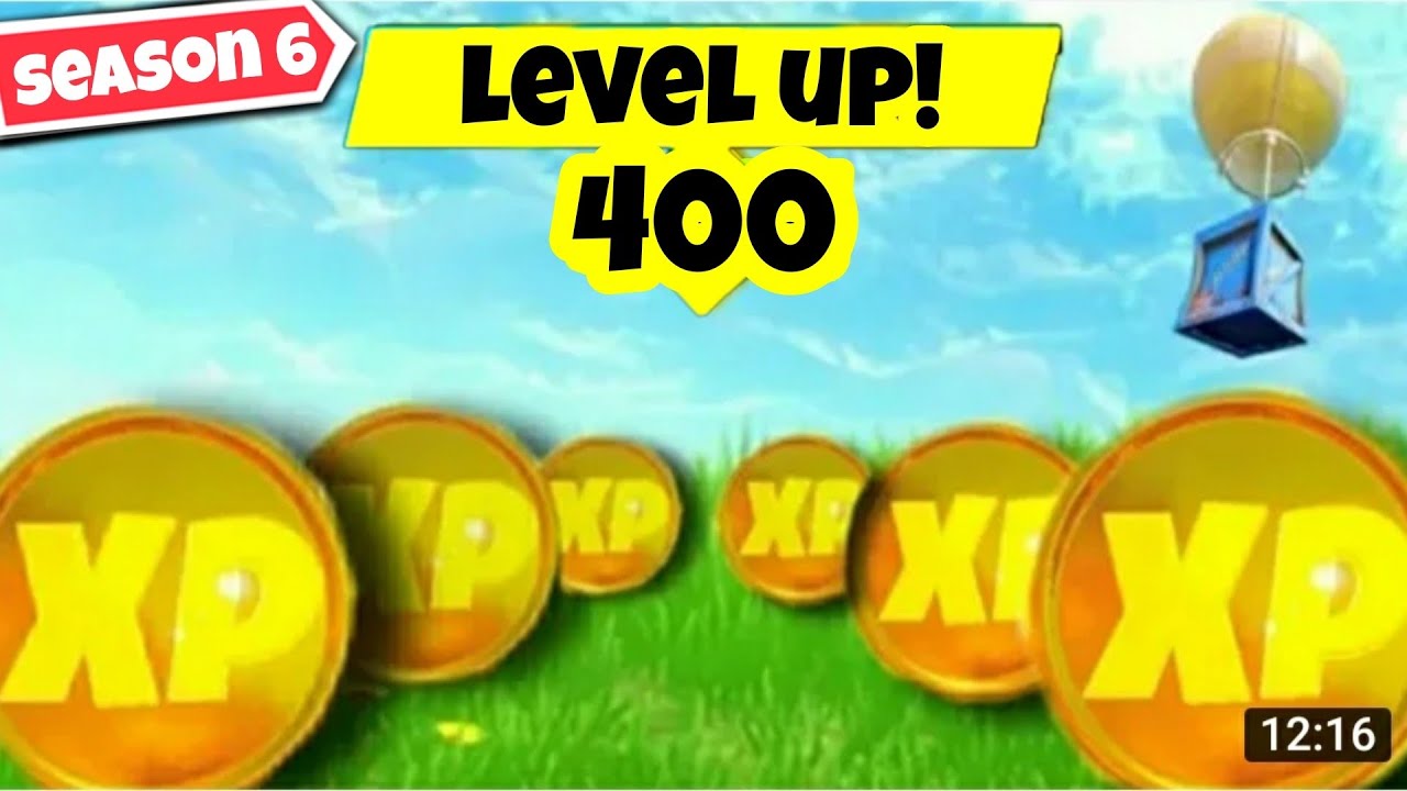 LEVEL 400 IN FORTNITE SEASON 6! LOOTSTATION UNLOCKS LEVEL 400 - YouTube