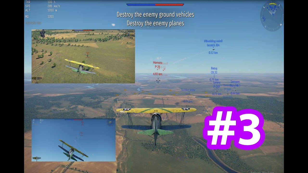 War Thunder #3 (Busy first flight) - YouTube