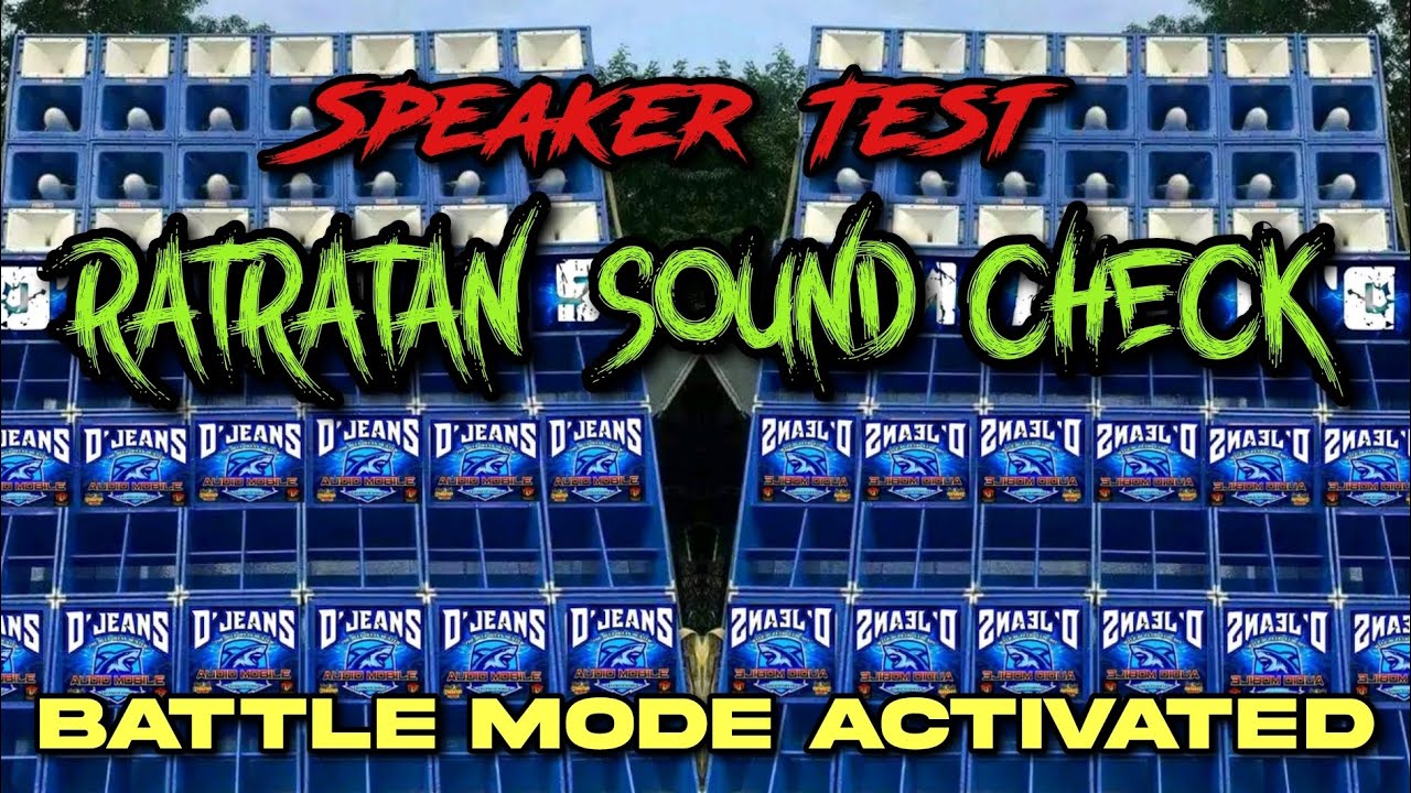 Battle Mode Activated Ratratan Sound Check - Dj Joecel Exclusive - YouTube