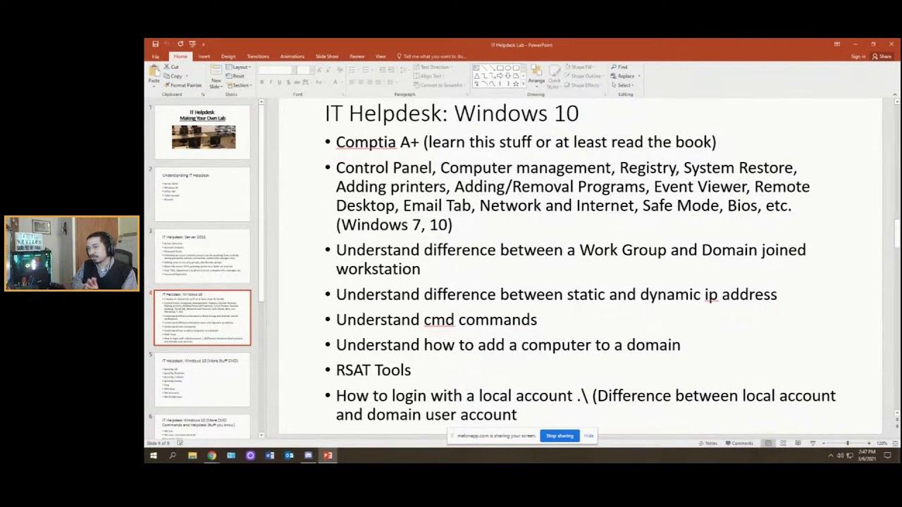 IT: Helpdesk (How To Make Your Own Lab At Home?) - YouTube