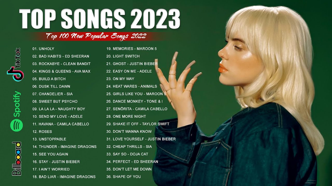 Top Hits Billion Views of Billboard Chart 2023💙Taylor Swift, Ed Sheeran ...