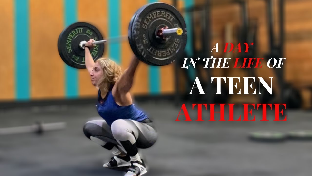 A DAY IN THE LIFE OF A CROSSFIT TEEN ATHLETE - YouTube