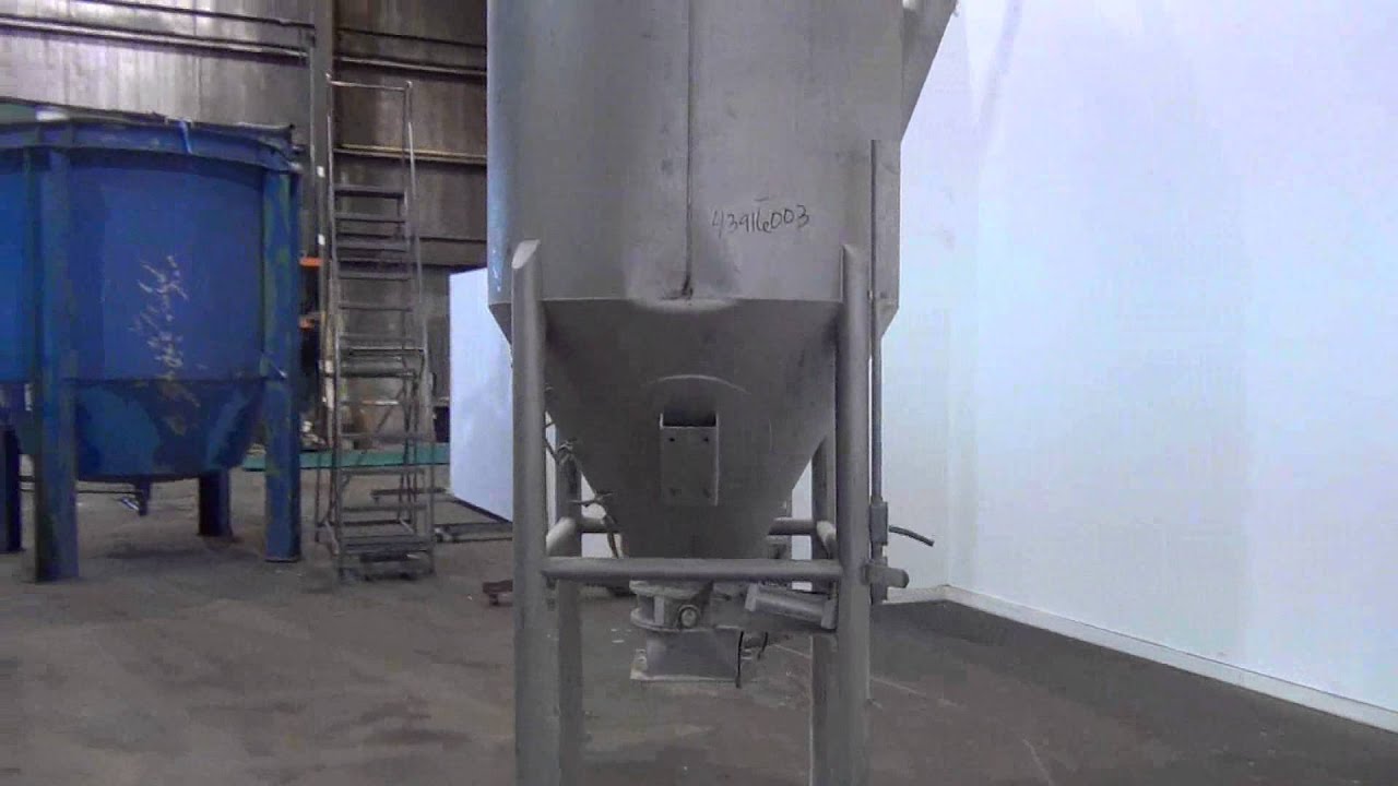 Used- Shick Tube-Veyor Hopper - stock # 43916003 - YouTube