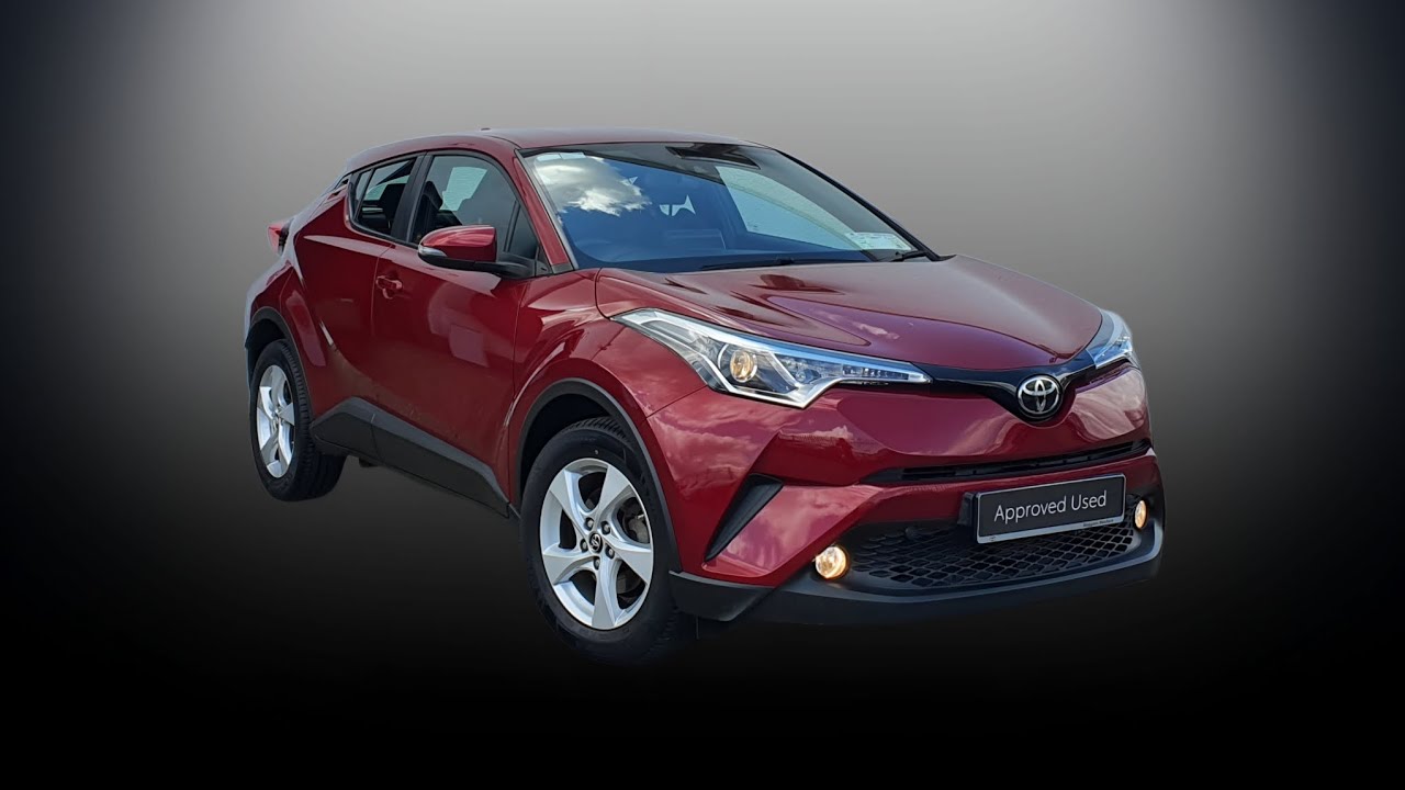2019. (191 REG). TOYOTA - C-HR - LUNA. 1.2L TURBO PETROL. TOKYO RED ...