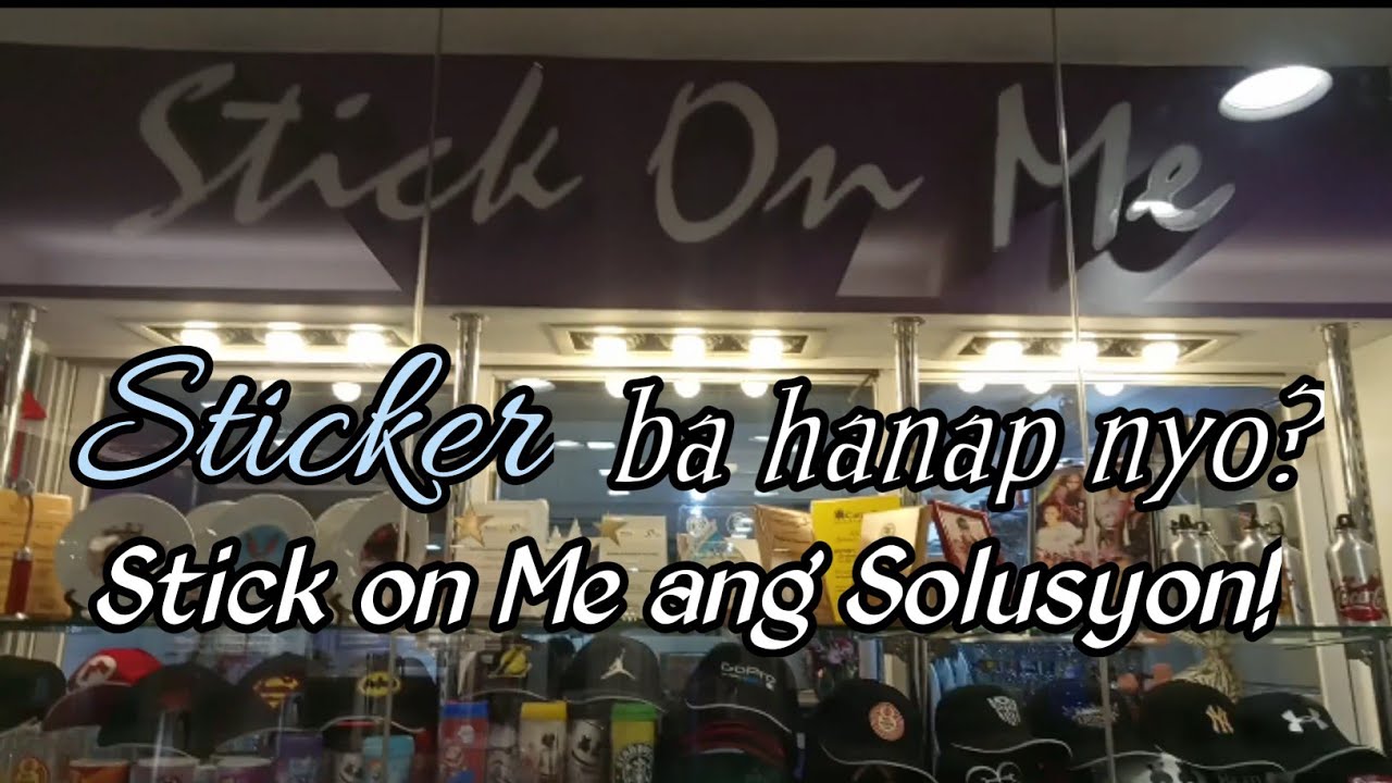 Stick on Me || no.1 Sticker Manufacturer in Cebu - YouTube