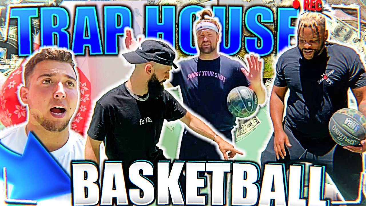 BASKETBALL AT THE TRAP HOUSE! - YouTube