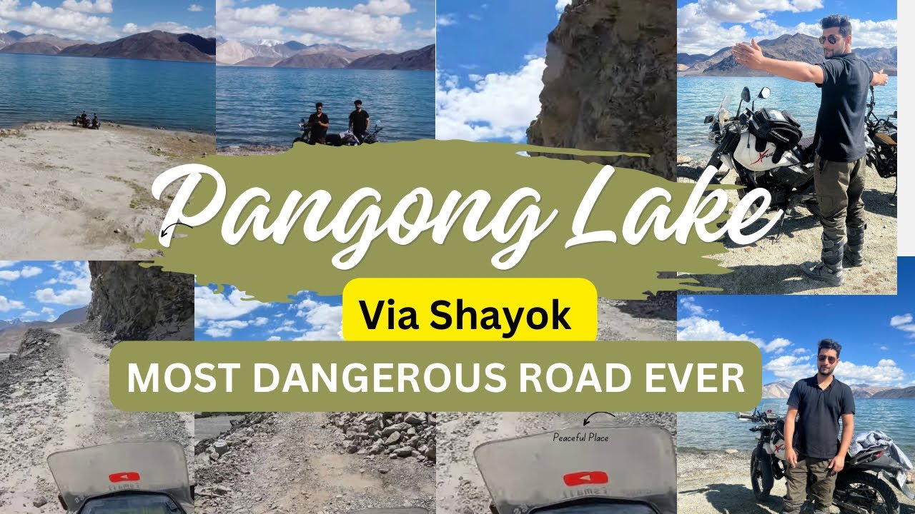 Nubra Valley To Pangong Lake via Shayok | Ladakh Series | Episode 6 | 4 August 2023 - YouTube