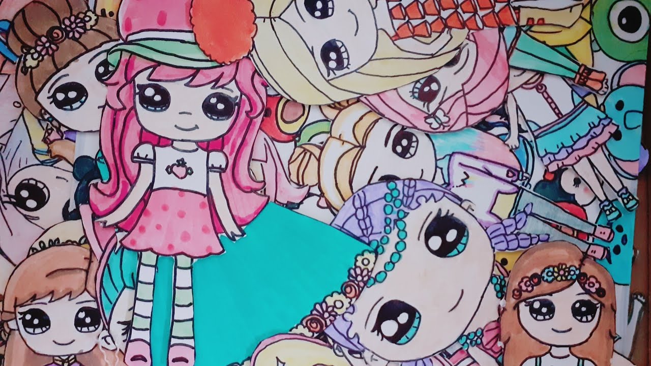 My 'Draw So Cute' drawings - 3 - YouTube