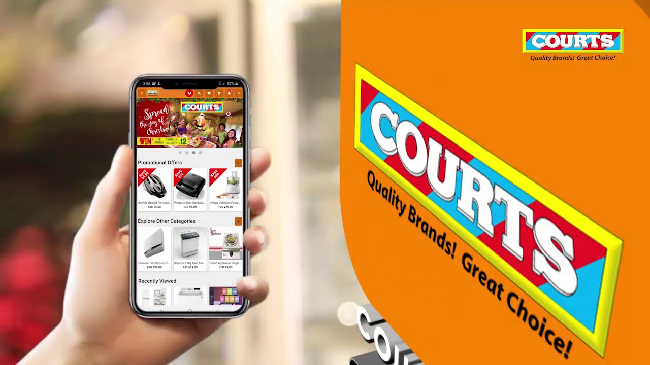 Online Shopping with Courts - YouTube