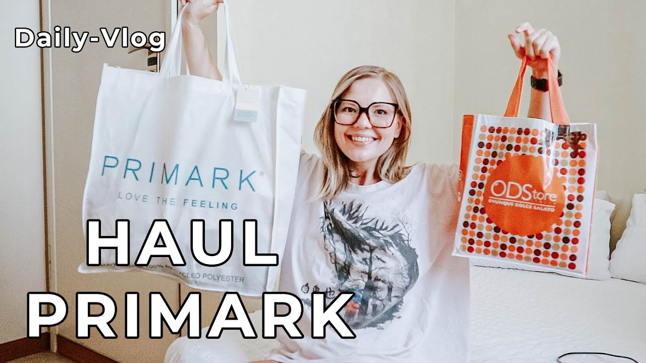 HAUL PRIMARK 🛍️ & giri in centro| Daily-Vlog | Vlog Giornalieri - YouTube