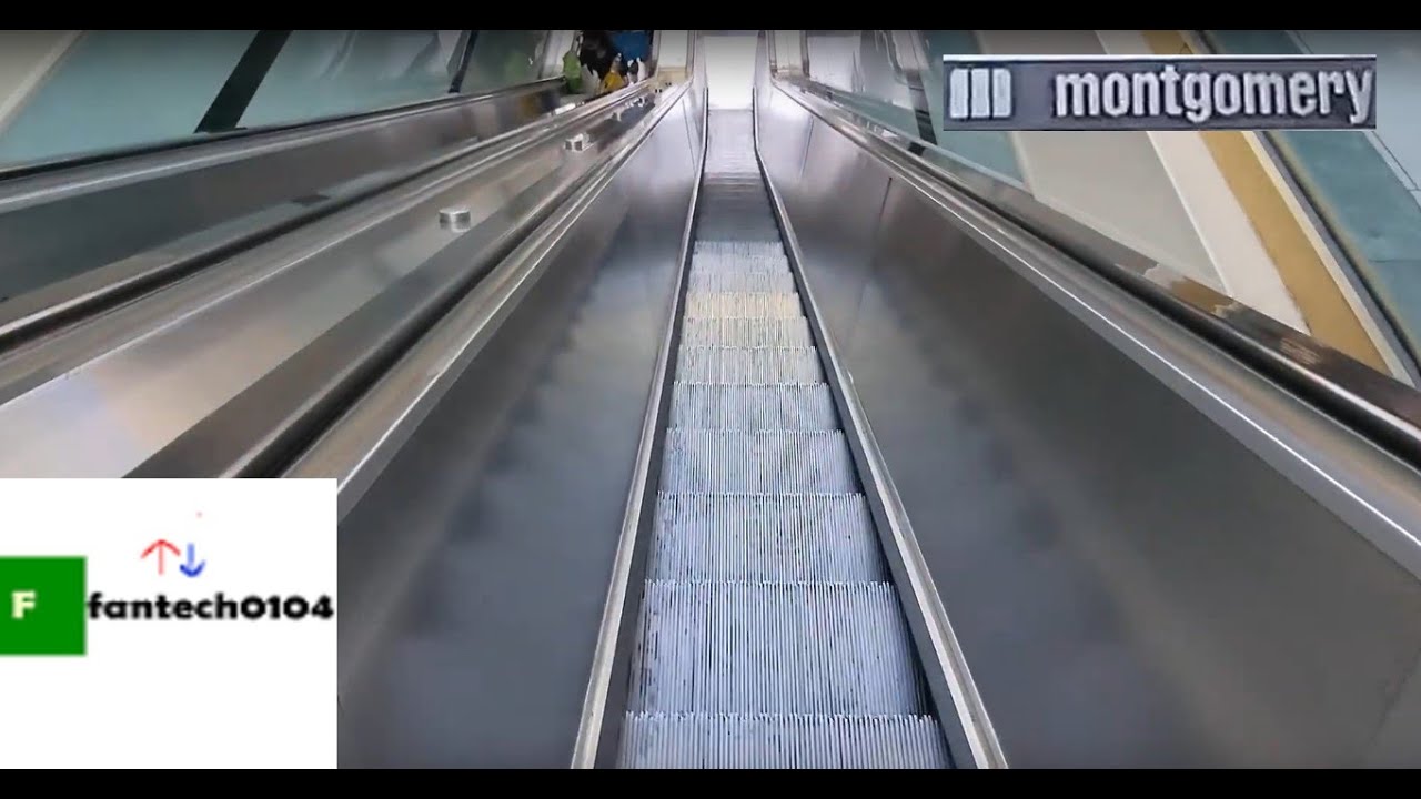 Montgomery single file escalators at the Shoppes at Buckland Hills Mall ...