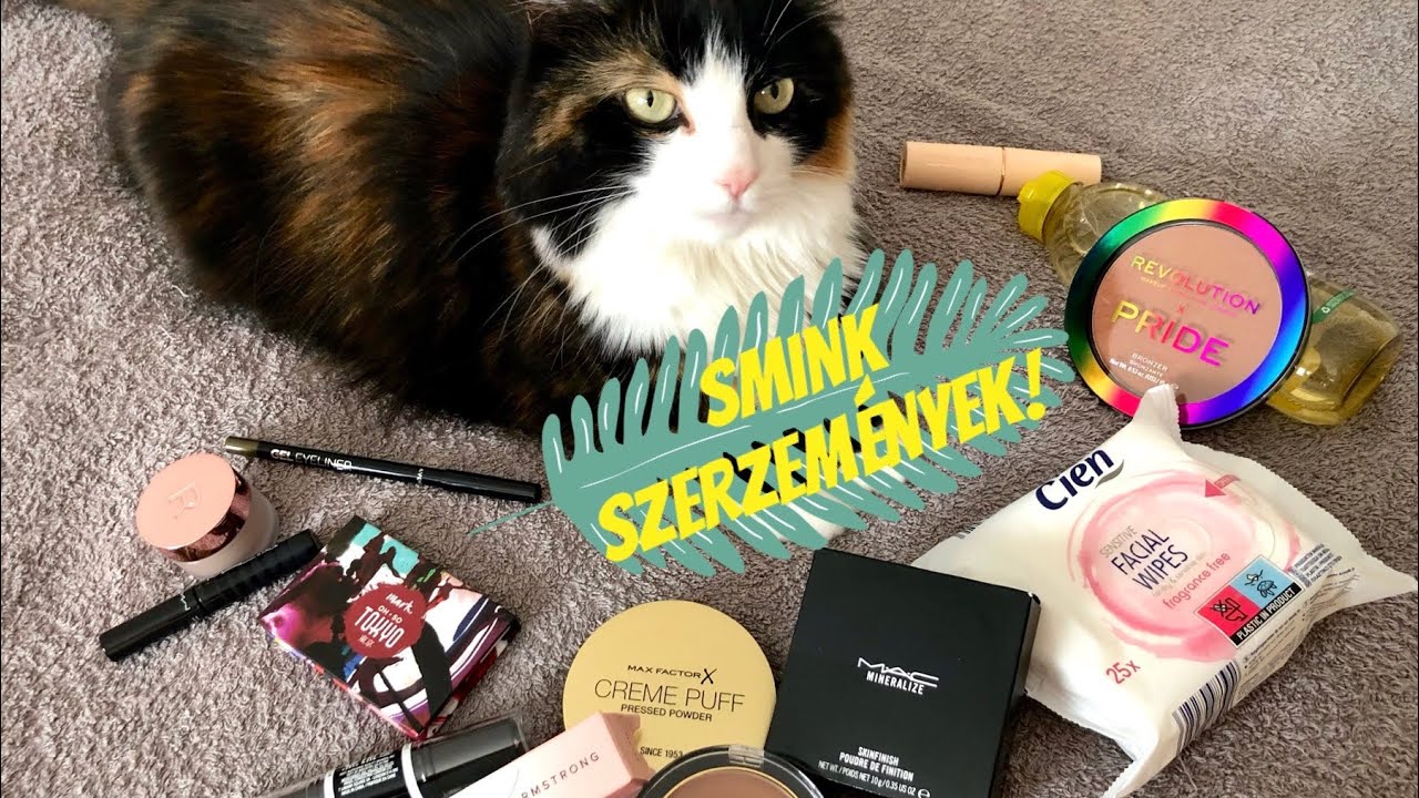 Smink Szerzemények | Haul video - YouTube