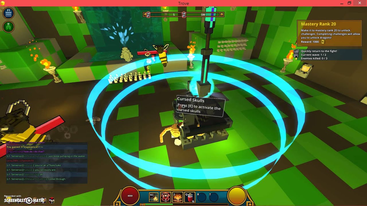 My First Vid On Trove!! Trove: Ep1 Dungeon Explorin with friends - YouTube