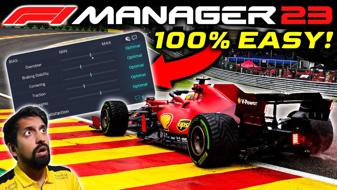 F1 Manager 23 - Revealing My Secret To 100% Setups! - YouTube