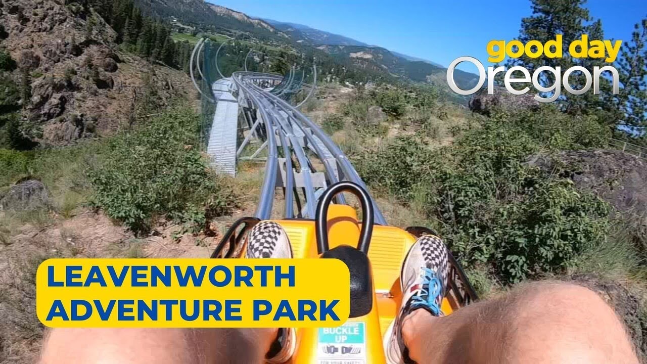 Andy's Adventures: Alpine coaster at Leavenworth Adventure Park - YouTube