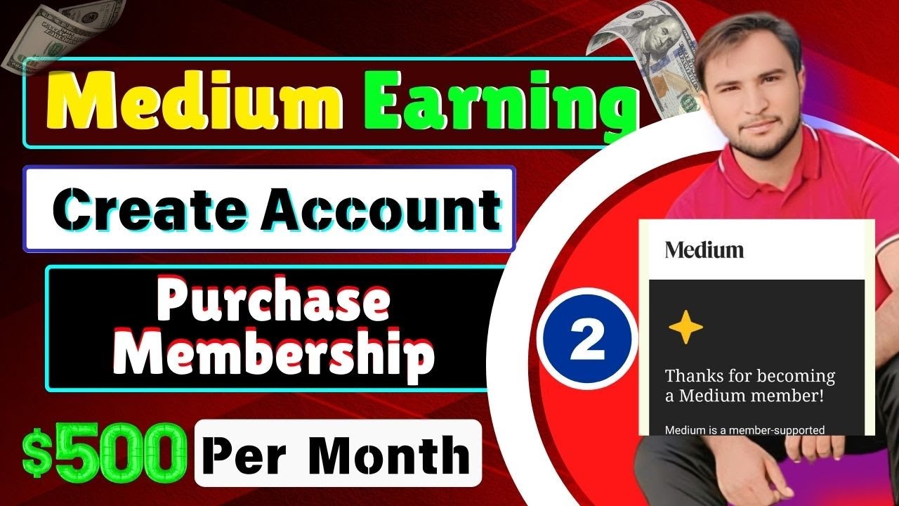 Medium Earning Course Part 2 / How to Create Medium Account / How to ...