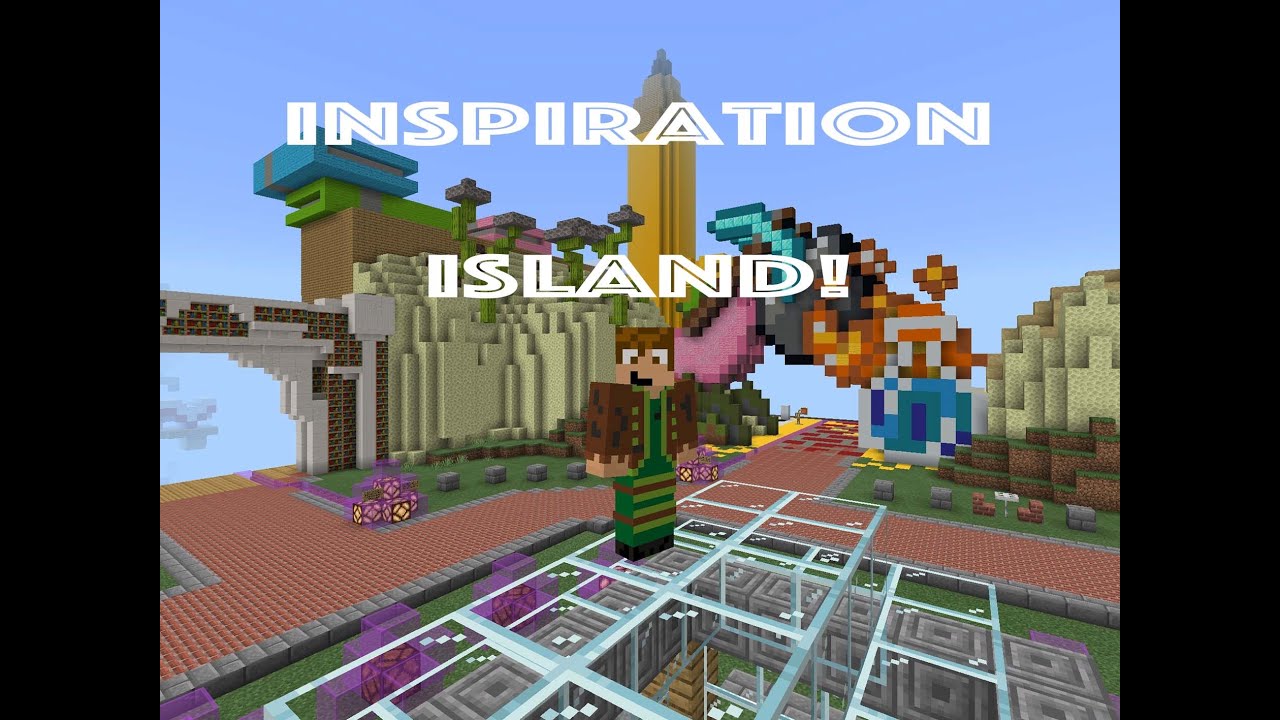 Inspiration Island (Minecraft) - YouTube