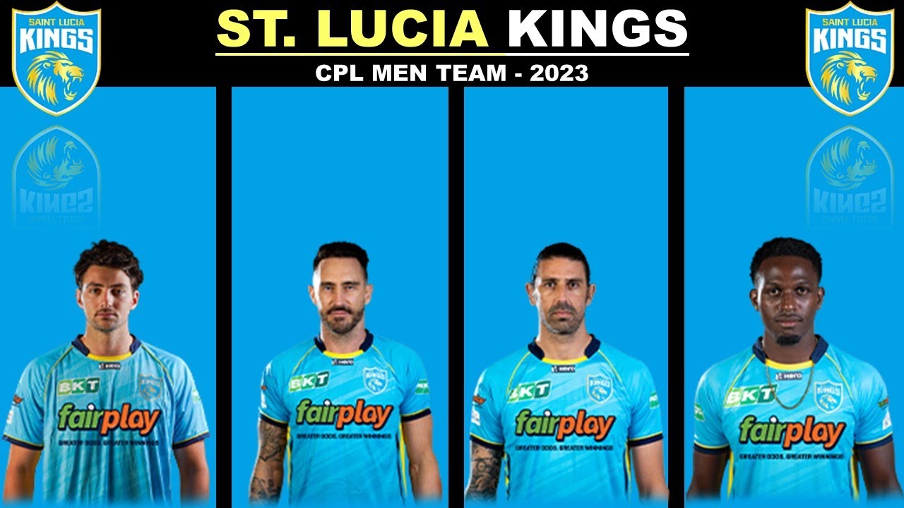 ST . Lucia Kings CPL Men Team 2k23 ll Watch Full Video ll Like , Share ...