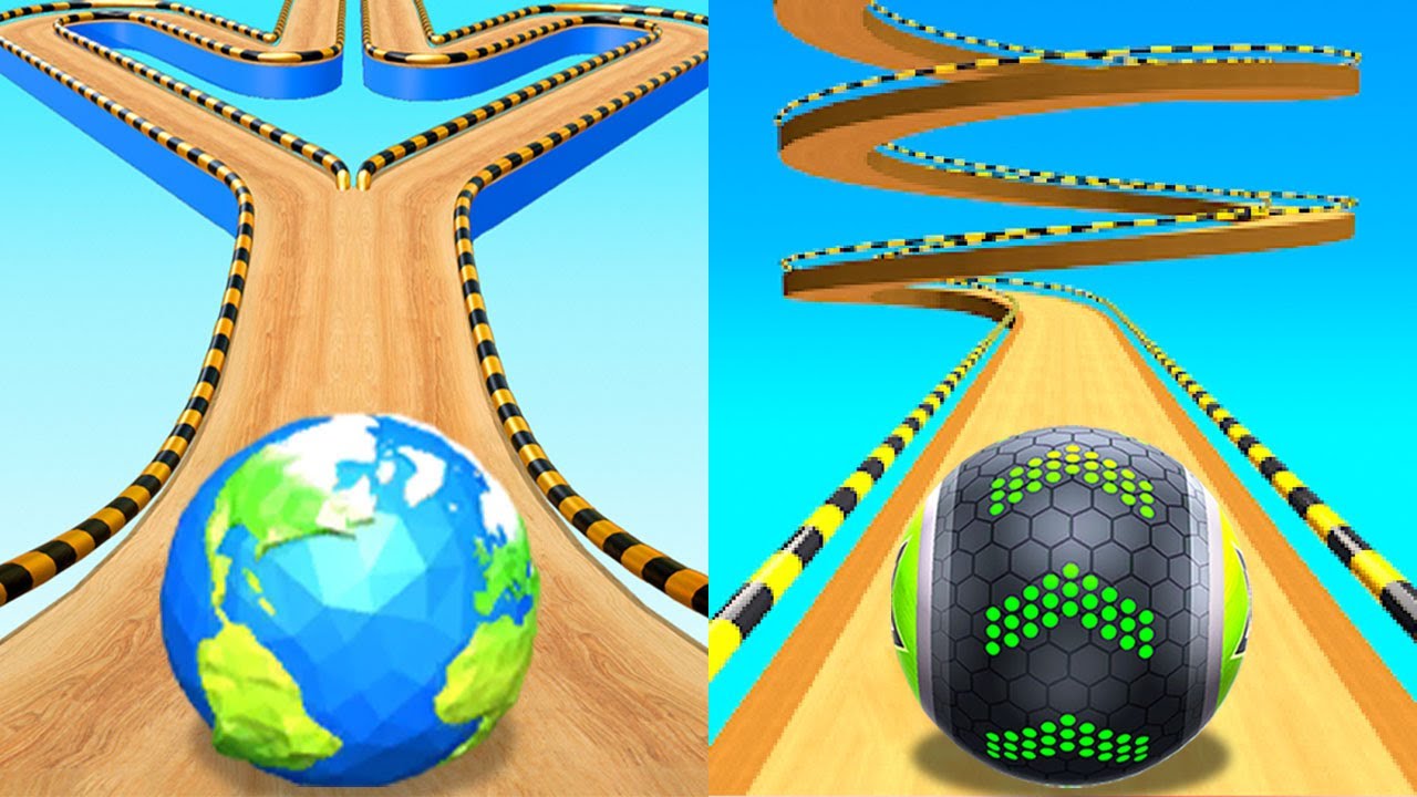 Going Balls VS GyroSphere Trials,Temple Rolling Balls,Rollance ...