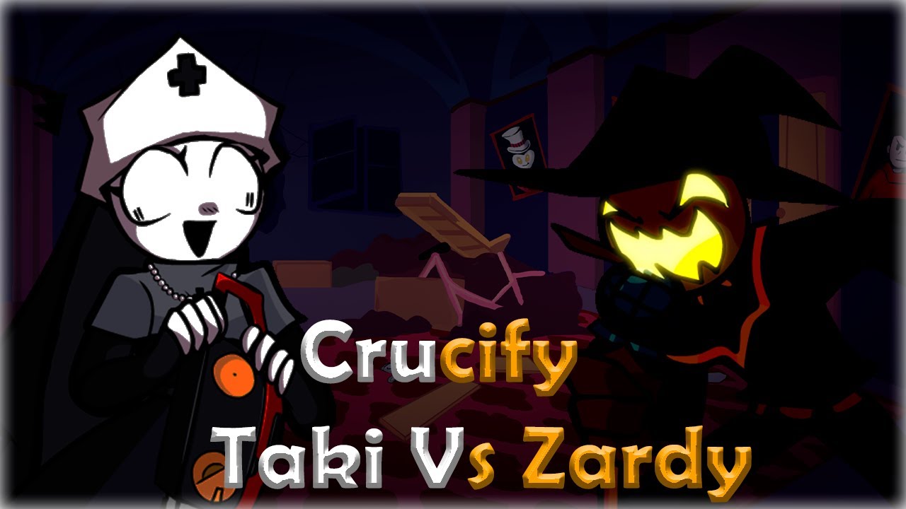 FNF Crucify but it's Taki and Zardy - YouTube