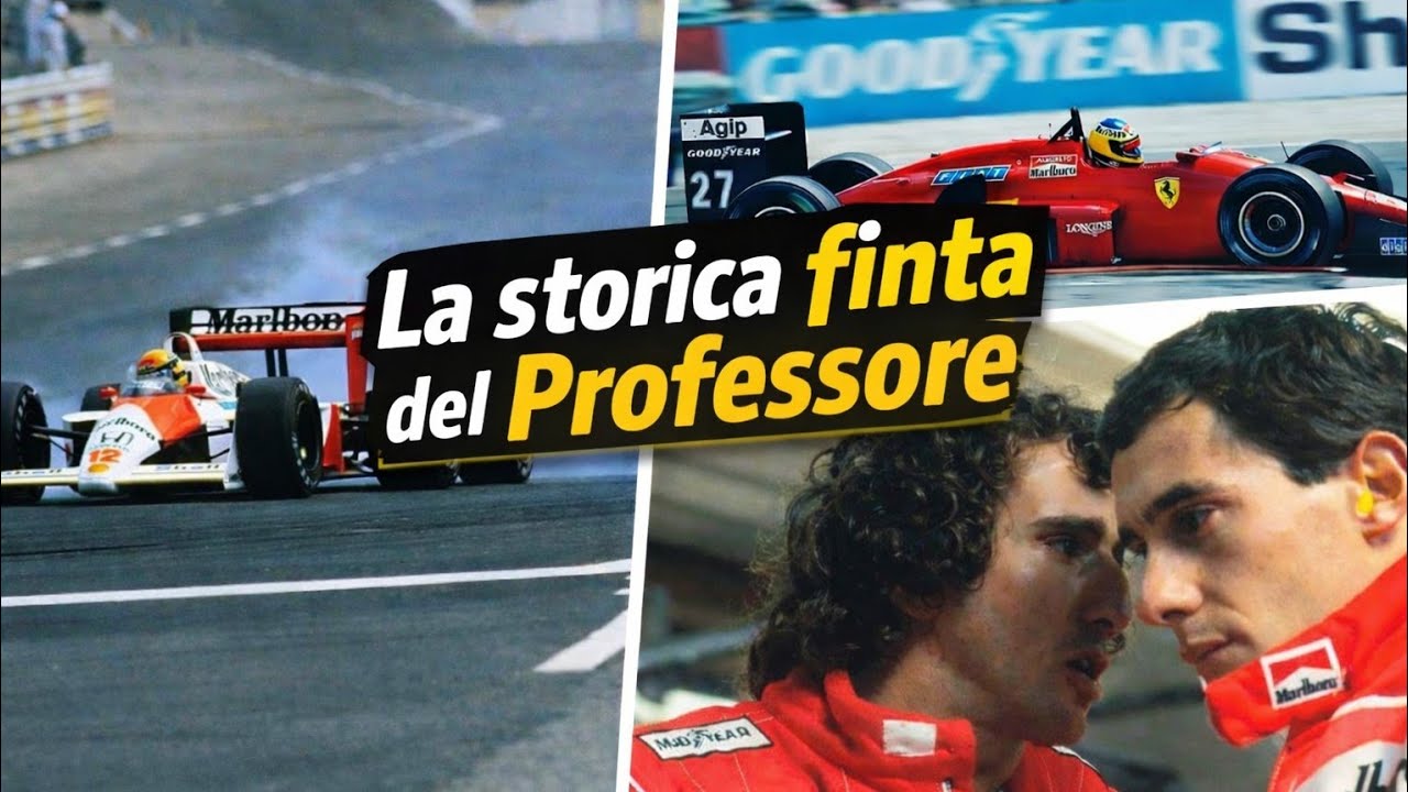 GP Francia 1988 RAI La Storica Finta di Alain Prost Ayrton Senna ...