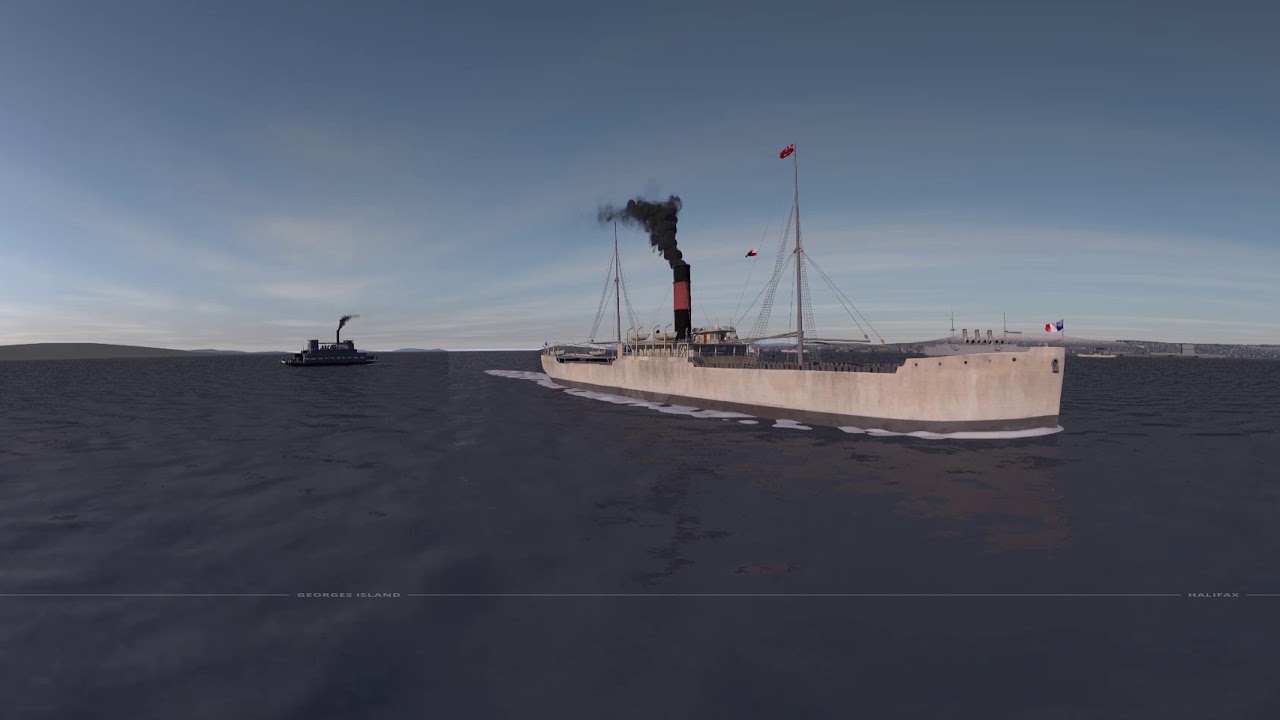 A city destroyed: 100 years after the Halifax Explosion - YouTube