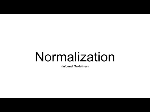 CSE370: Database Systems || Normalization (Informal Guidelines) - YouTube