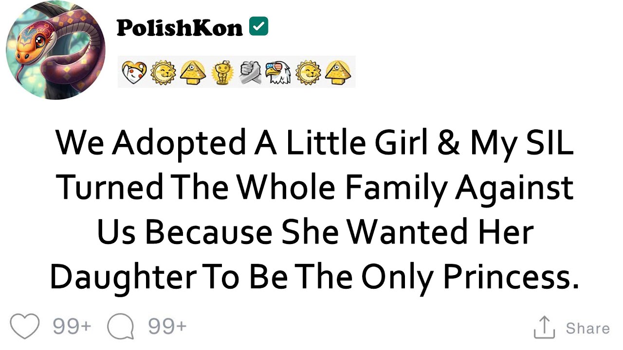 We Adopted A Little Girl & My SIL Turned The Whole Family Against Us ...