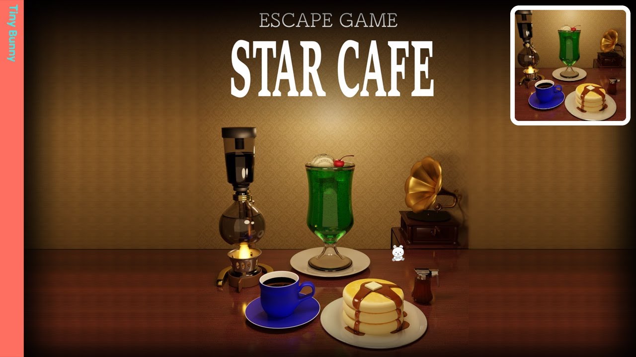 Escape Games LIBRARY Star Cafe Walkthrough (TRISTORE) - YouTube