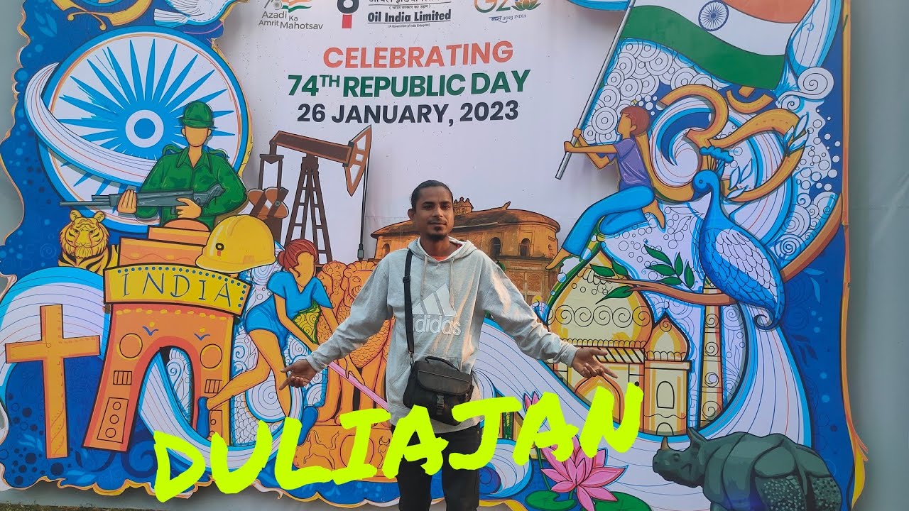26 January Duliajan oil town 2023 -republic day - YouTube
