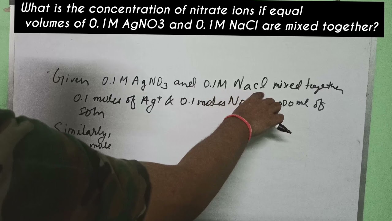 What Is The Concentration Of Nitrate Ions How To Concentration what-is-the-concentration-of-nitrate-ions-how-to-concentration